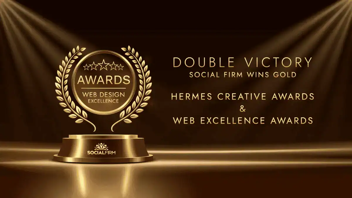 Social Firm Wins Gold at Hermes Creative & Web Excellence Awards